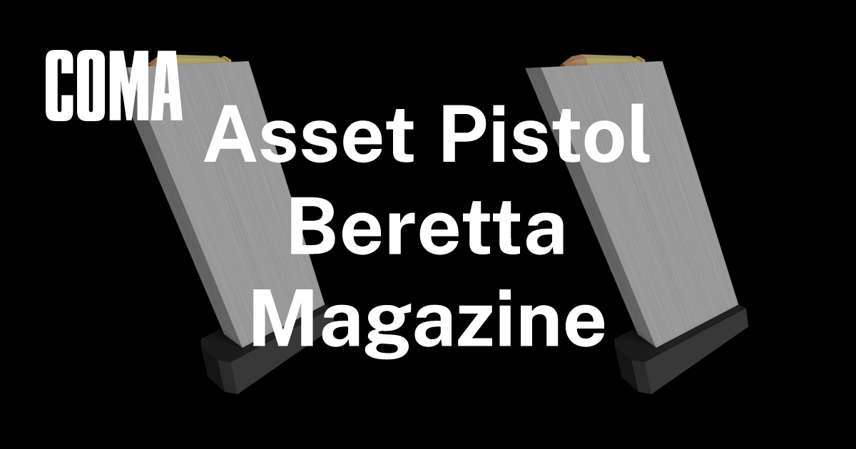 Asset Pistol Beretta Magazine | Coma Online